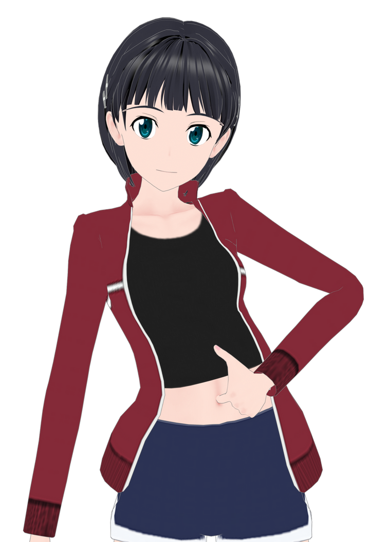 Suguha Kirigayas Navel Poke Belly Button By Jokingbrianx On Deviantart