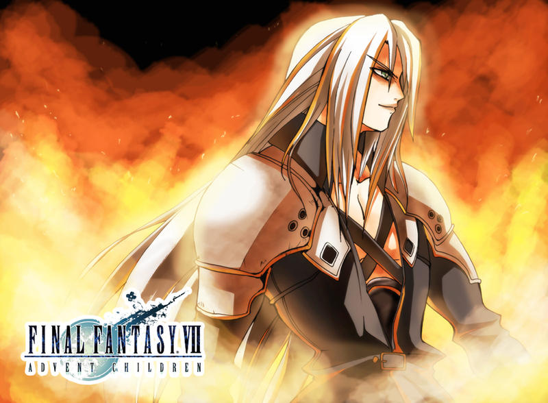 FA12 : FFVII AC, Sephiroth by mazjojo on DeviantArt