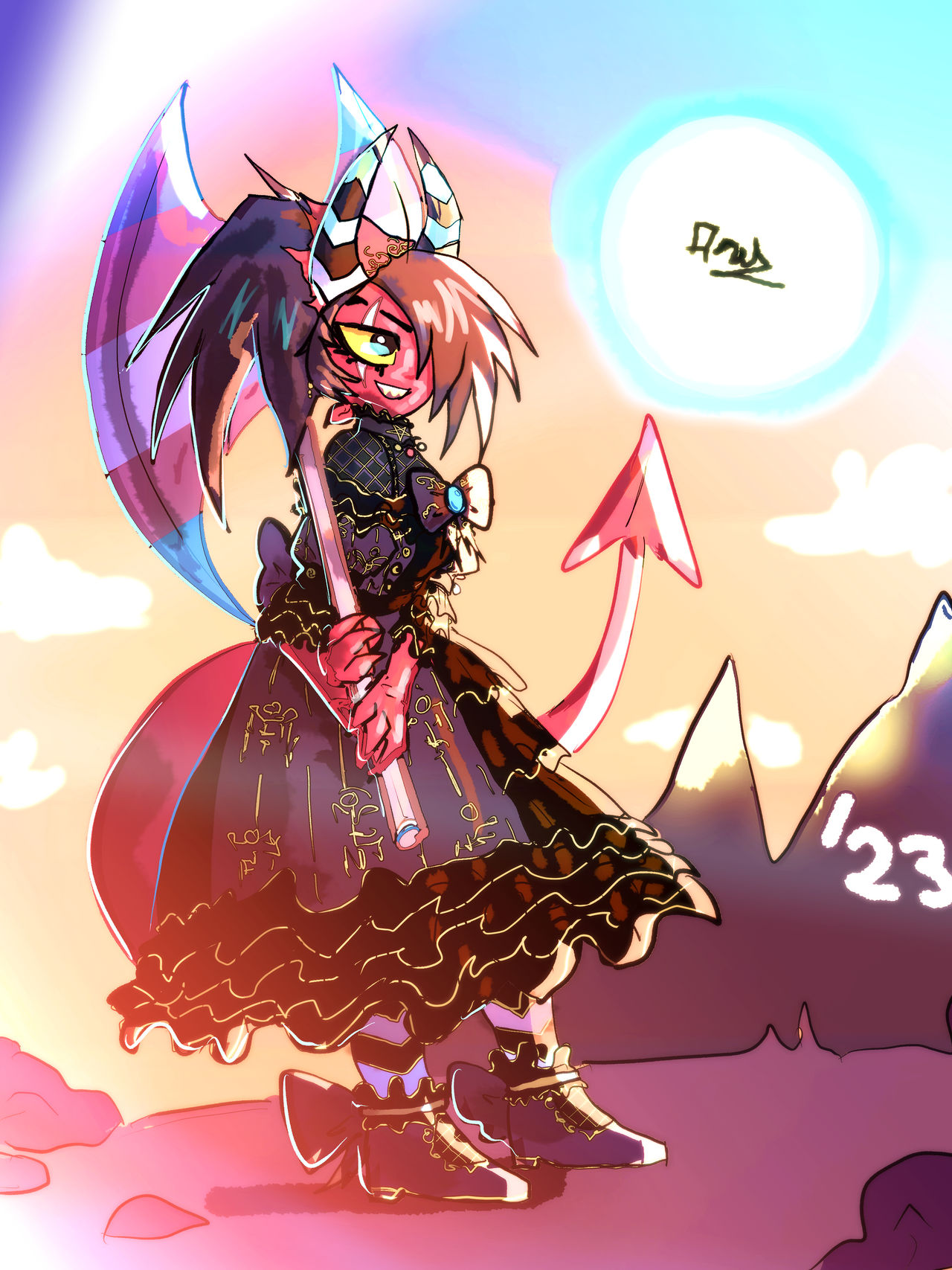 Sallie May Finished Artwork By Aresricowinc On Deviantart