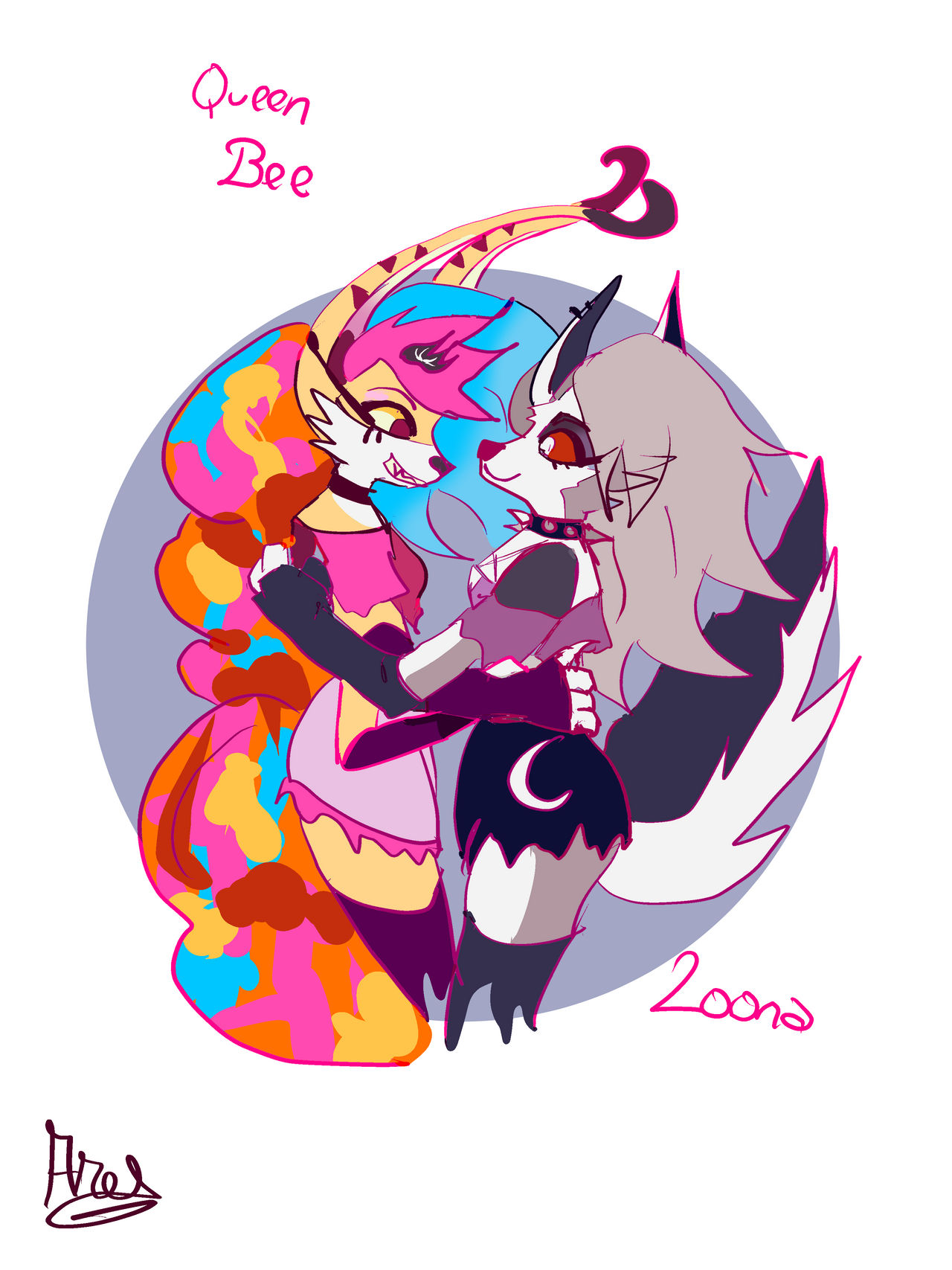 Loona And Queen Bee By Aresricowinc On Deviantart