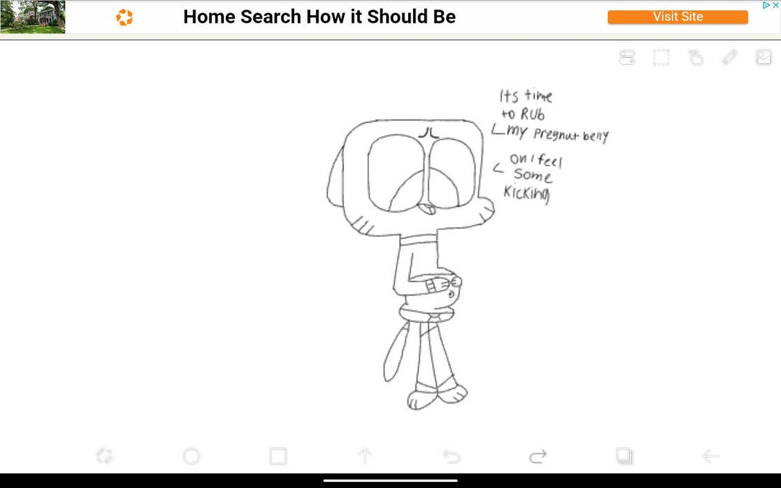 Pregnant Gumball By Gumballpregnant2023 On Deviantart