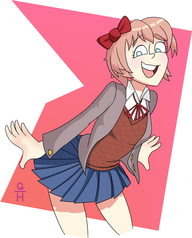 Sayori Ddlc By Gastheer On Deviantart