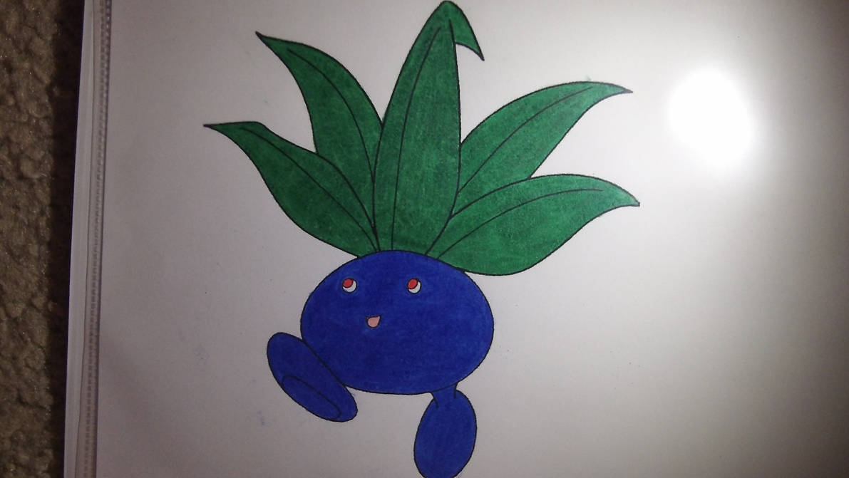 Oddish Coloring By 0xxkabalxx0 On Deviantart