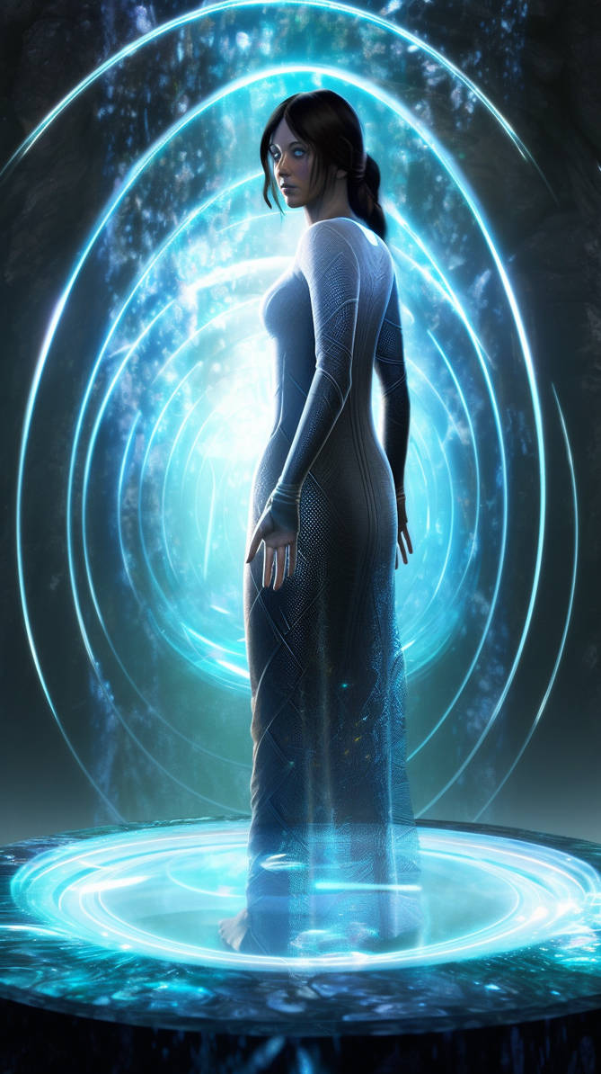 Sci Fi Chicks 6 Hologram Girl By Gryephon On Deviantart