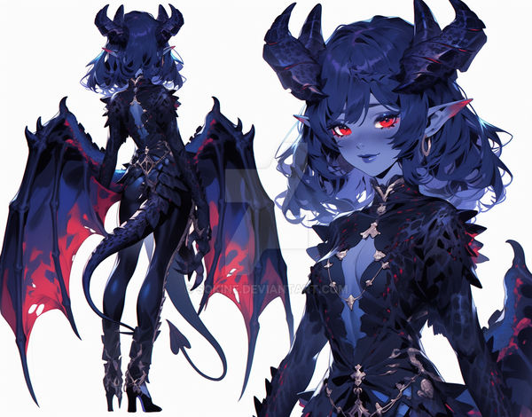 Open Poisonous Dragon Monster Girl Adopt By Sokine On Deviantart