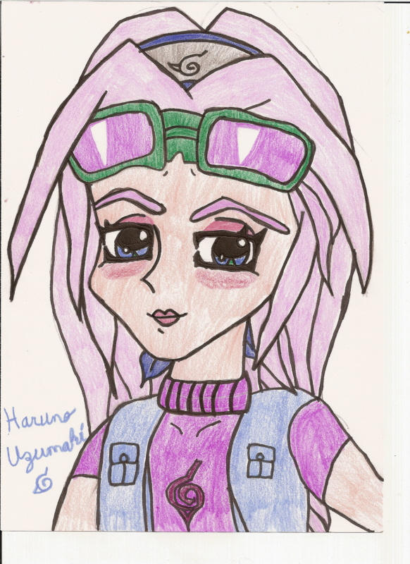 My Naruto OC Haruno Uzumaki by LexiMancoon on DeviantArt