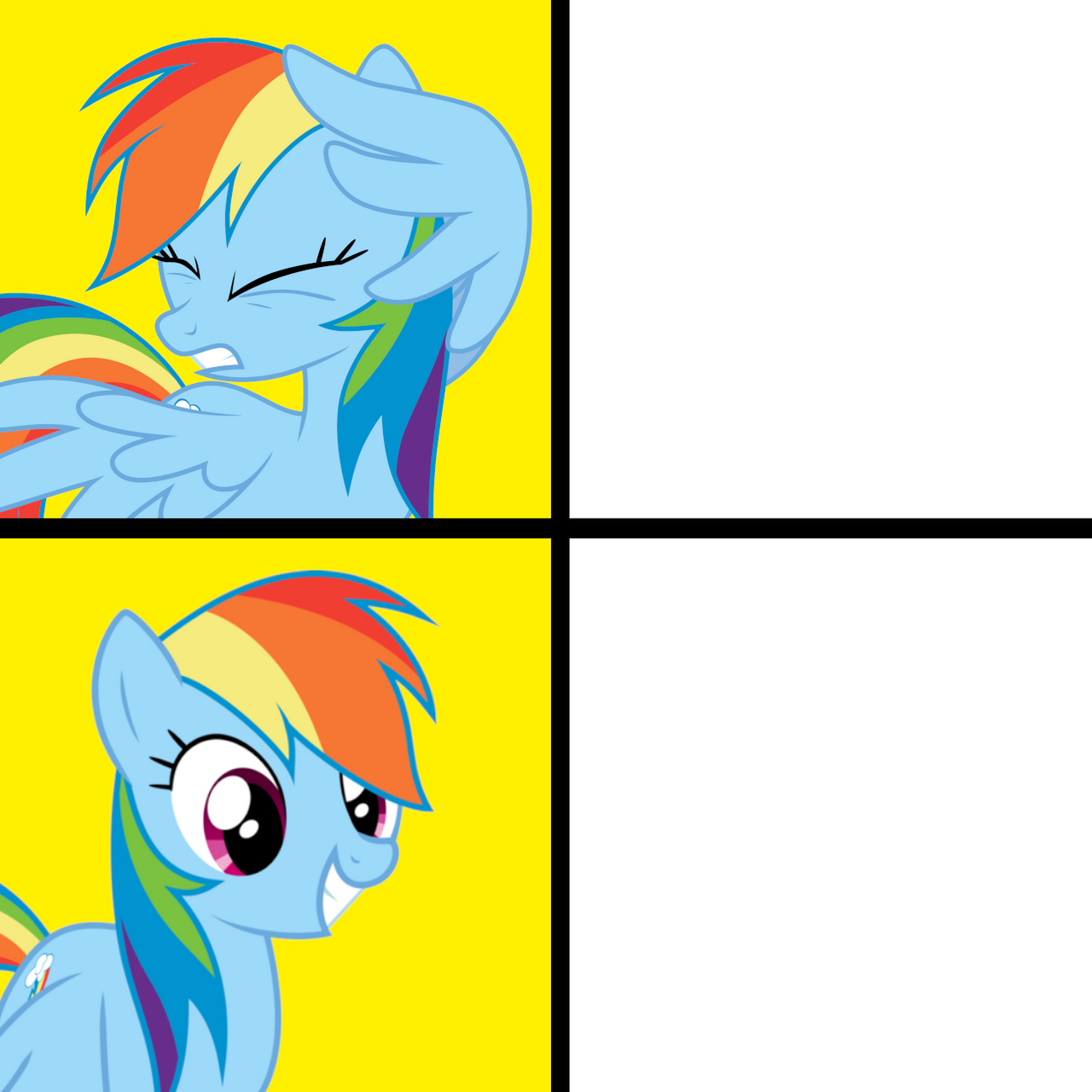 Rainbow Dash Disapprovesapproves Reupload By Noahishere18 On Deviantart