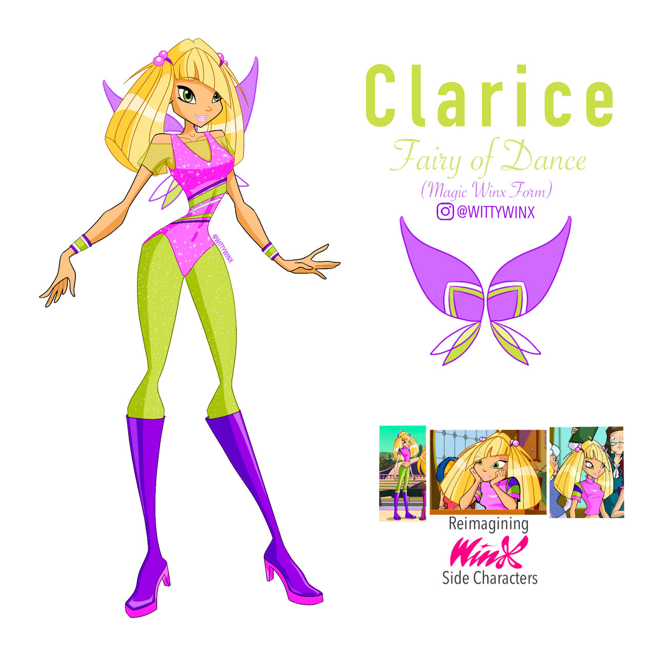 Clarice - Winx Side Character Concept by wittywinx on DeviantArt Clarice - Winx Side Character Concept by wittywinx on DeviantArt
