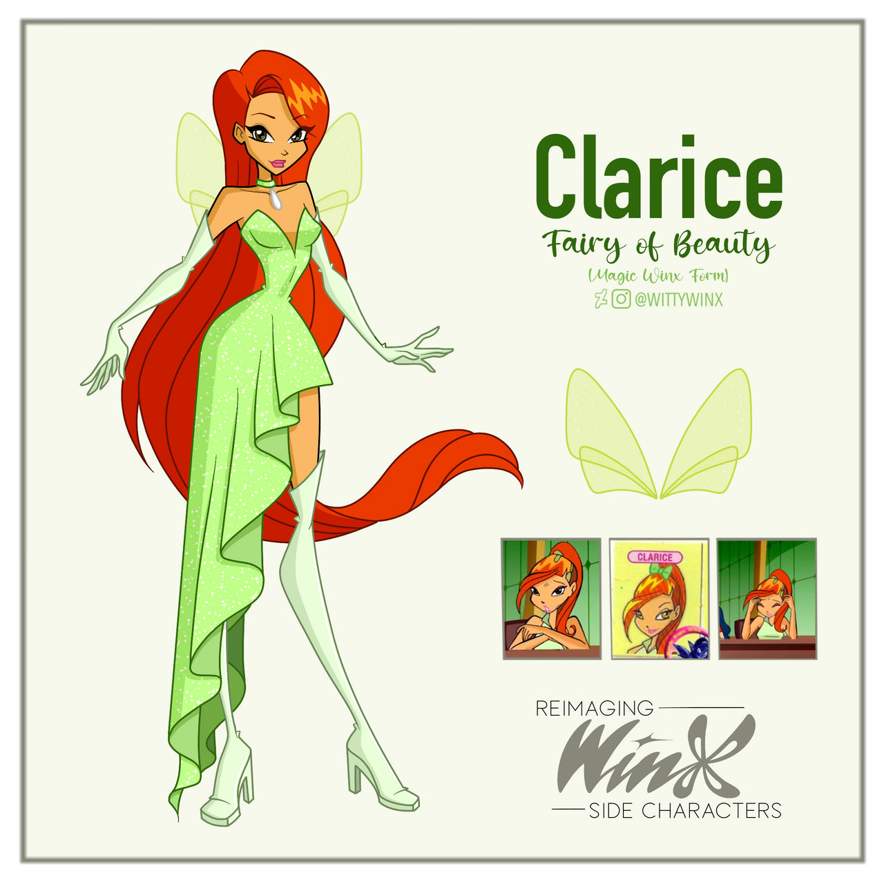 Clarice - Winx Side Character Concept by wittywinx on DeviantArt Clarice - Winx Side Character Concept by wittywinx on DeviantArt