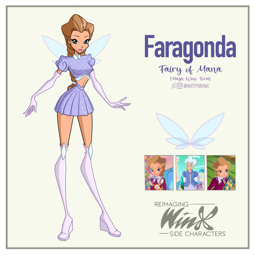 Faragonda - Winx Side Character Concept by wittywinx on DeviantArt Faragonda - Winx Side Character Concept by wittywinx on DeviantArt