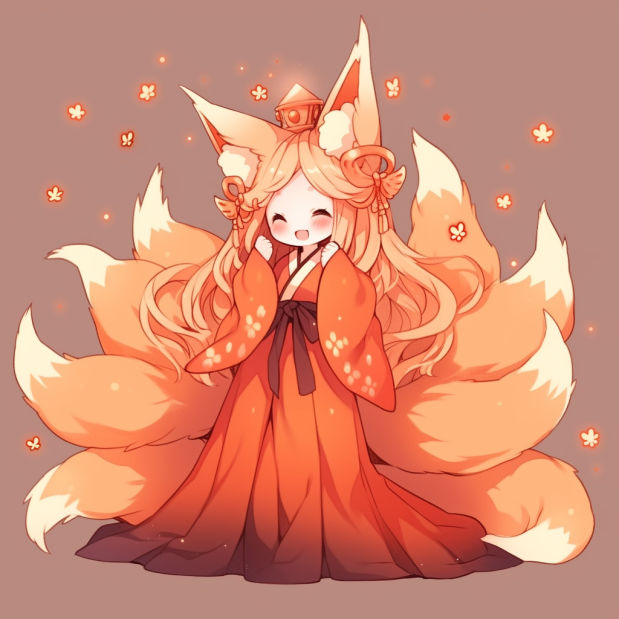 Nine Tailed Fox Princess By Senadevyana On Deviantart