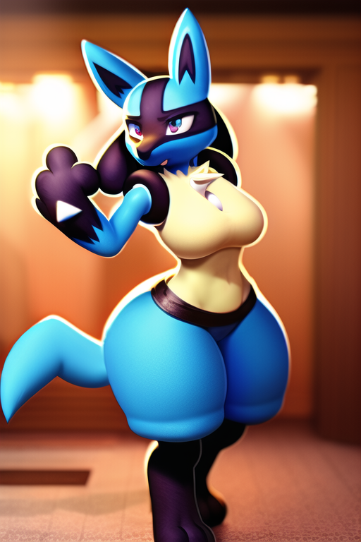 Hot Lucario By Penzyy On Deviantart