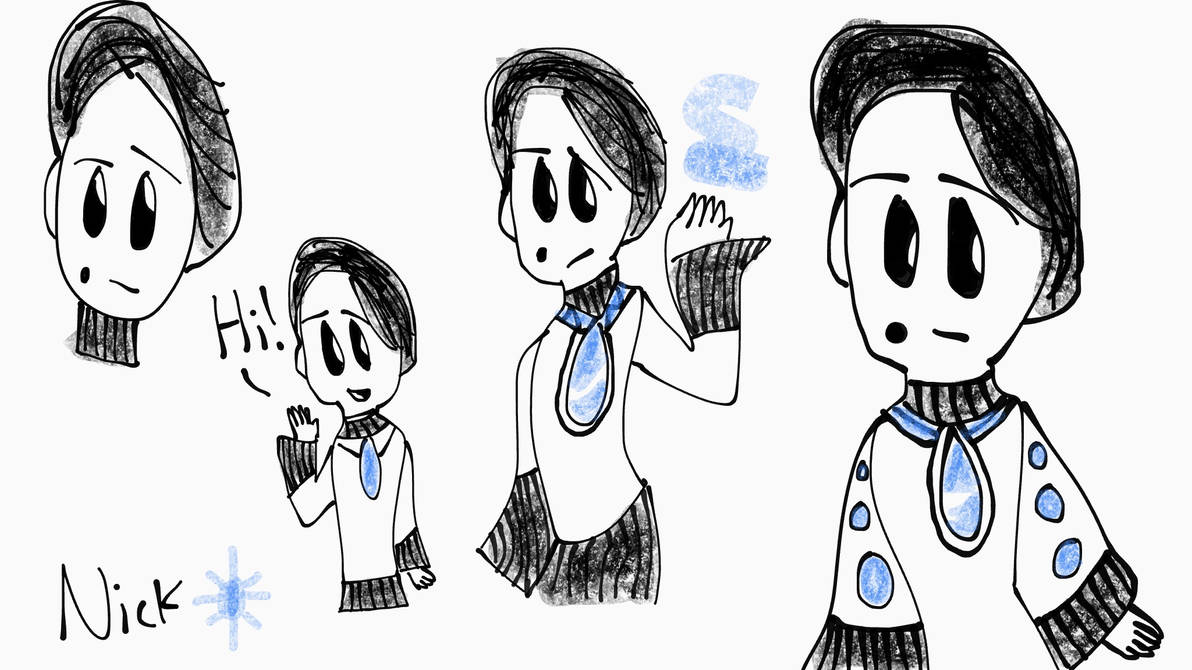 Nick reference sheet by IcyNick70 on DeviantArt Nick reference sheet by IcyNick70 on DeviantArt