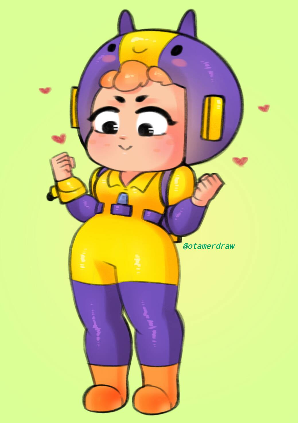 Bea Brawl Stars Fanart By Otamerdraw On Deviantart