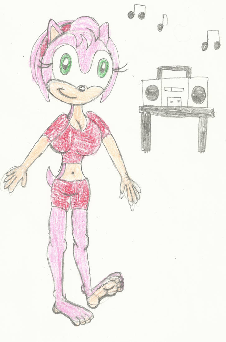 Amys Summer Foot Tapping By Louiseugeniojr On Deviantart