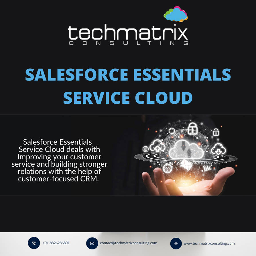 Salesforce Essentials Service Cloud By Techmatrixconsulting On Deviantart