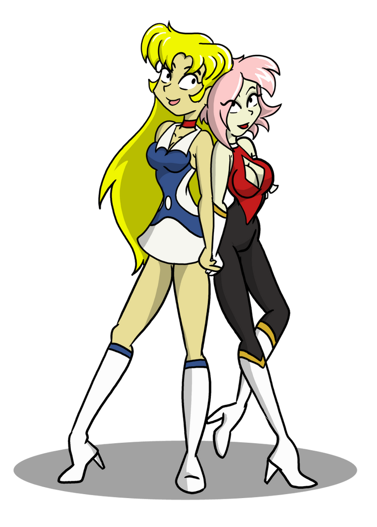 Honey And Crystal As Cutie Honey By Cdrudd On Deviantart