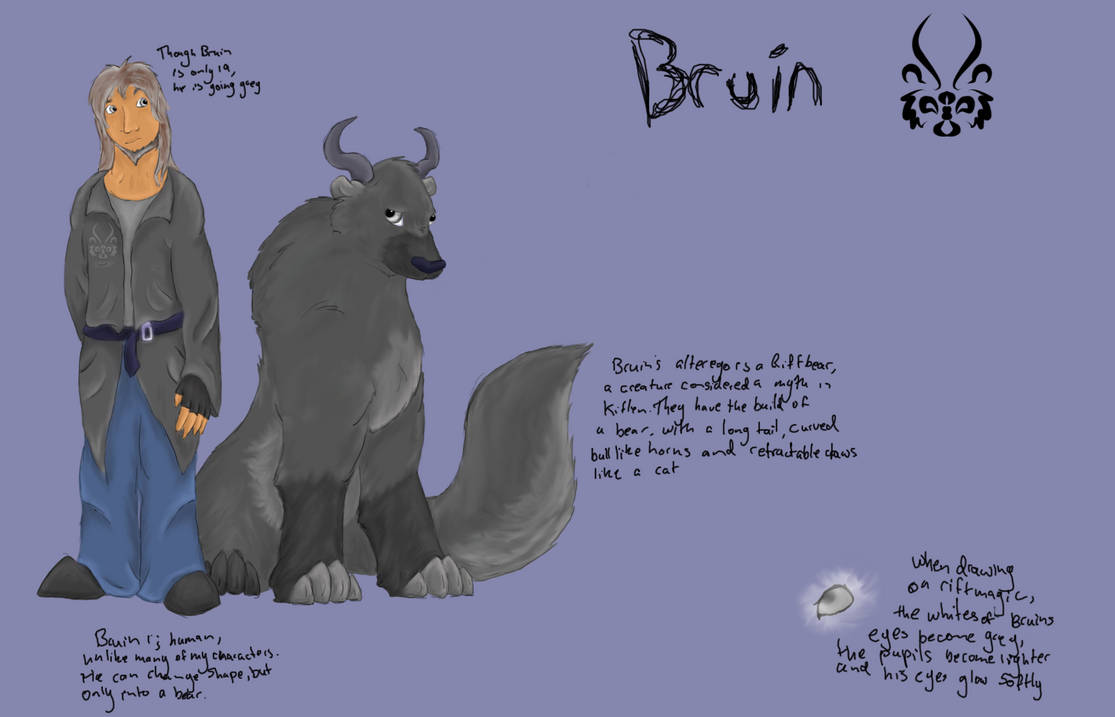 Bruin Character Sheet by Aphrael7 on DeviantArt