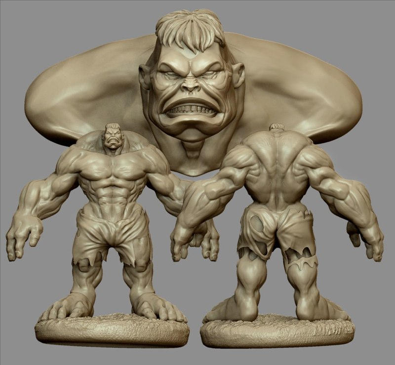 Hulk 3d Modeling By Pitgraf On Deviantart