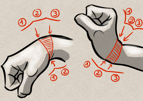 How To Draw The Wrist The Good Way By Pitgraf On Deviantart