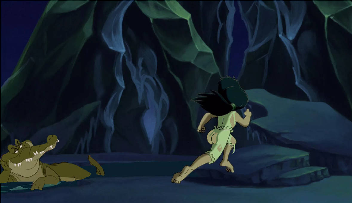 Melody Escaping Tick Tock Crocodile By Shadowninja287 On Deviantart