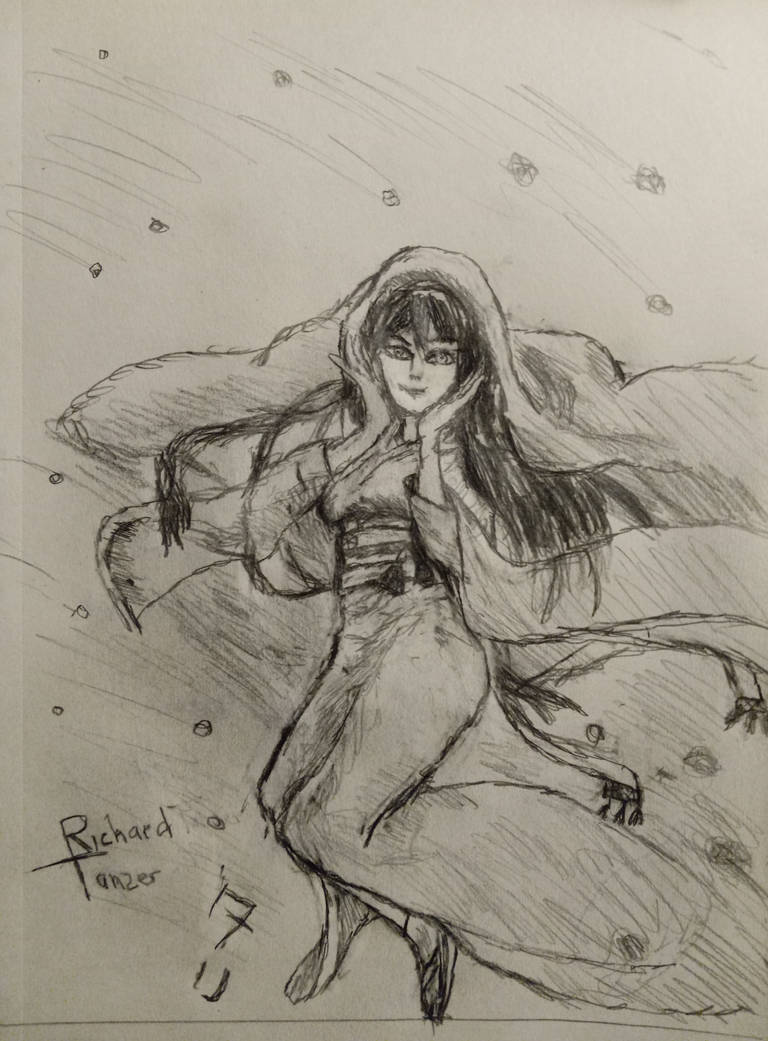 Sketch 2 Of Yuki Onna From In Spectre Manga And An By 63richardtartwork