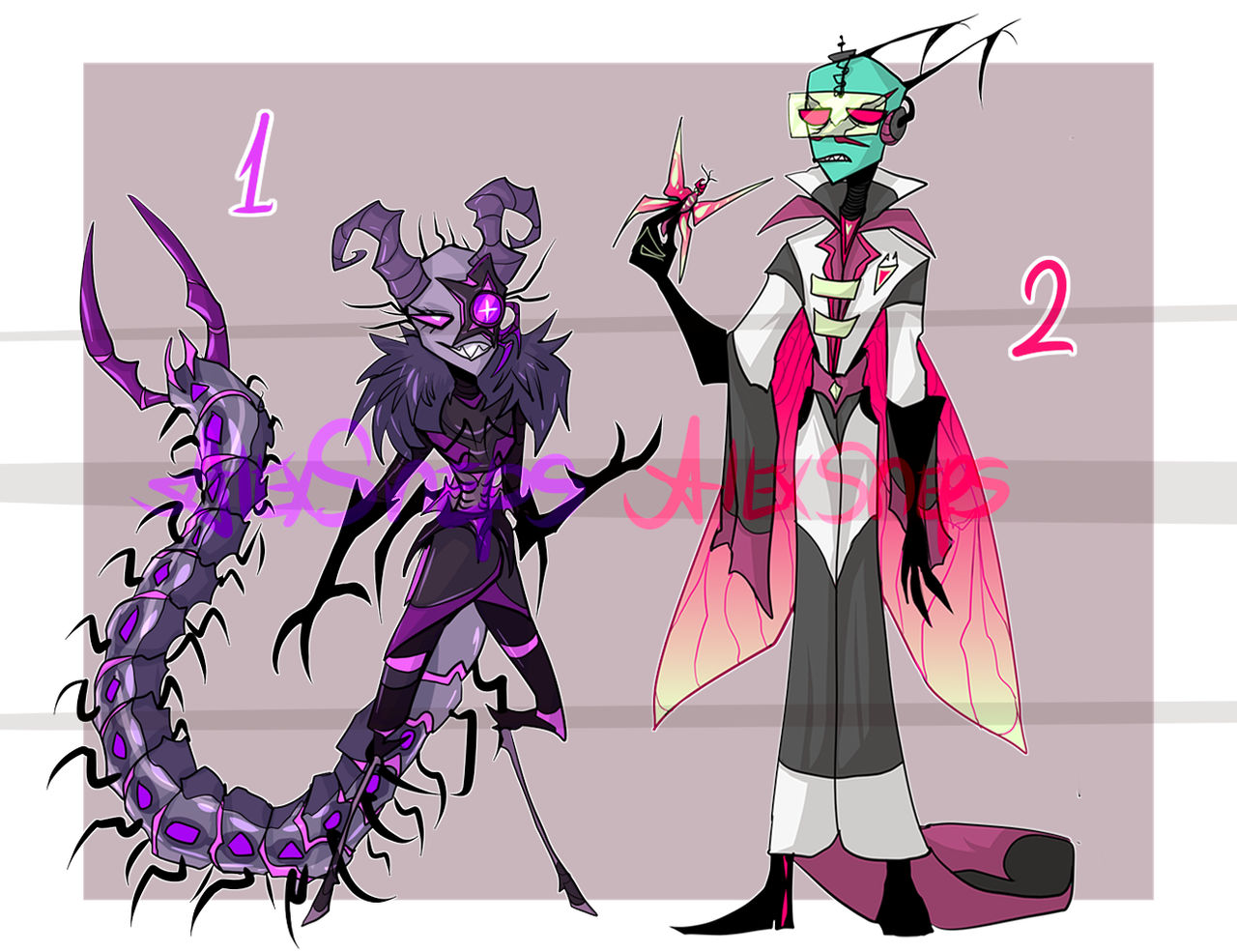 Adopt Open Invader Zim Irken By Alexsneps On Deviantart