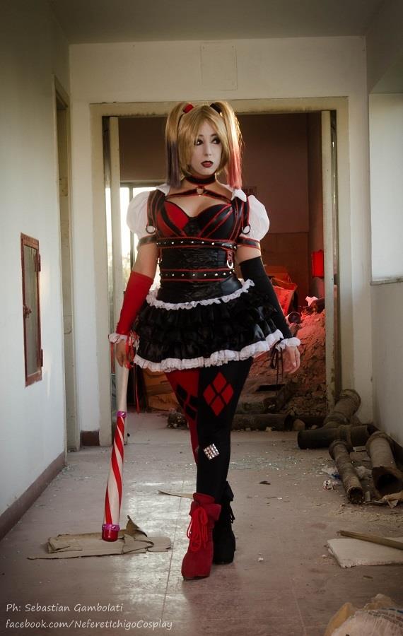 Harley Quinn Batman Arkham Knight By Neferet Cosplay On Deviantart