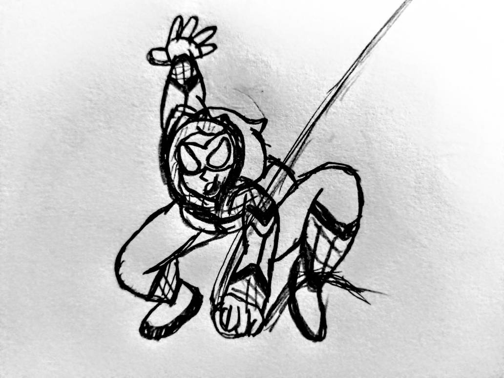 Star Spider Doing Web Mans Pose By Alvaxerox On Deviantart