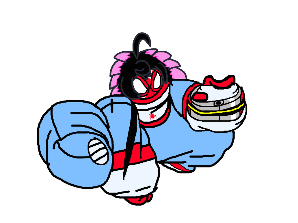 Spider Tsundere Pose Reference 21 Colored By Alvaxerox On Deviantart
