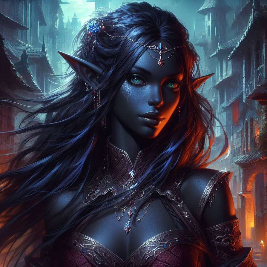 Drow Femele 13 By Nikolaslage On Deviantart