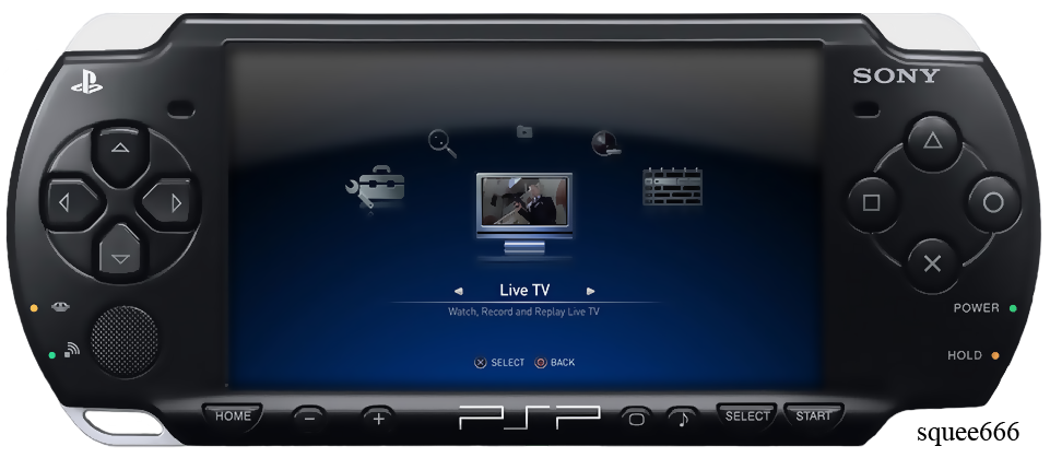 PSP SLIM Render by squee6666 on DeviantArt