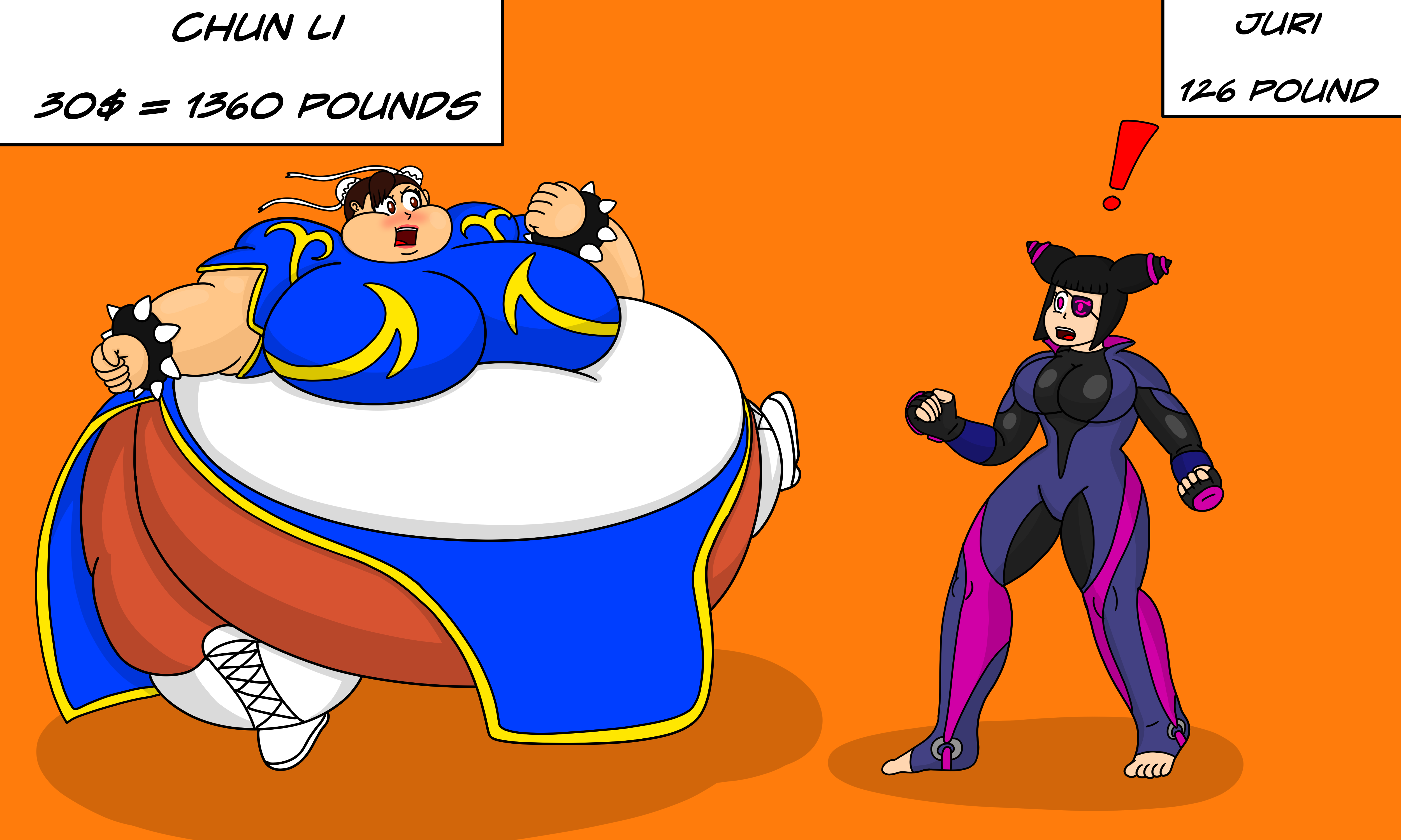 Feed the Fatty: Chun li vs Juri part 2 by TheStarTraveler on DeviantArt Feed the Fatty: Chun li vs Juri part 2 by TheStarTraveler on DeviantArt