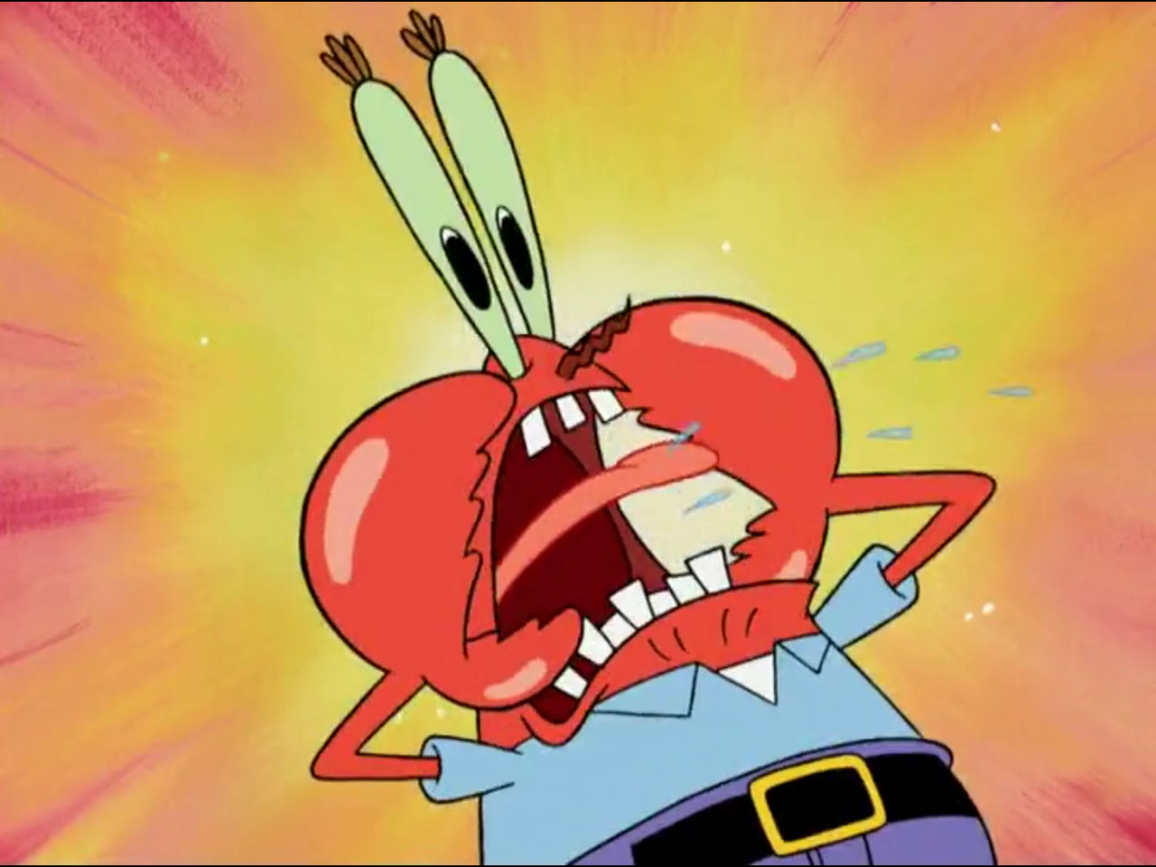 Mr Krab Scream By Batman714 On Deviantart