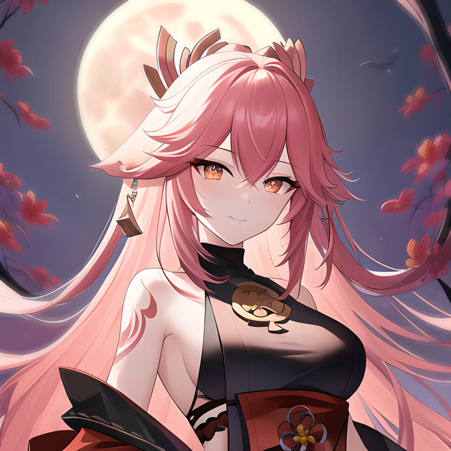 Yae Miko Genshin Impact By Deluhexz On Deviantart