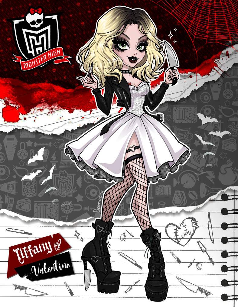 Tiffany Valentine Monster High By Domocca On Deviantart