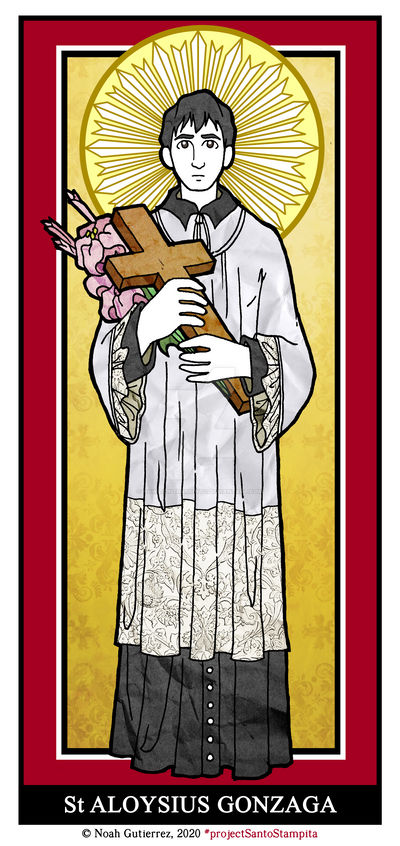 St Aloysius Gonzaga By Nowitzkitramonto On Deviantart