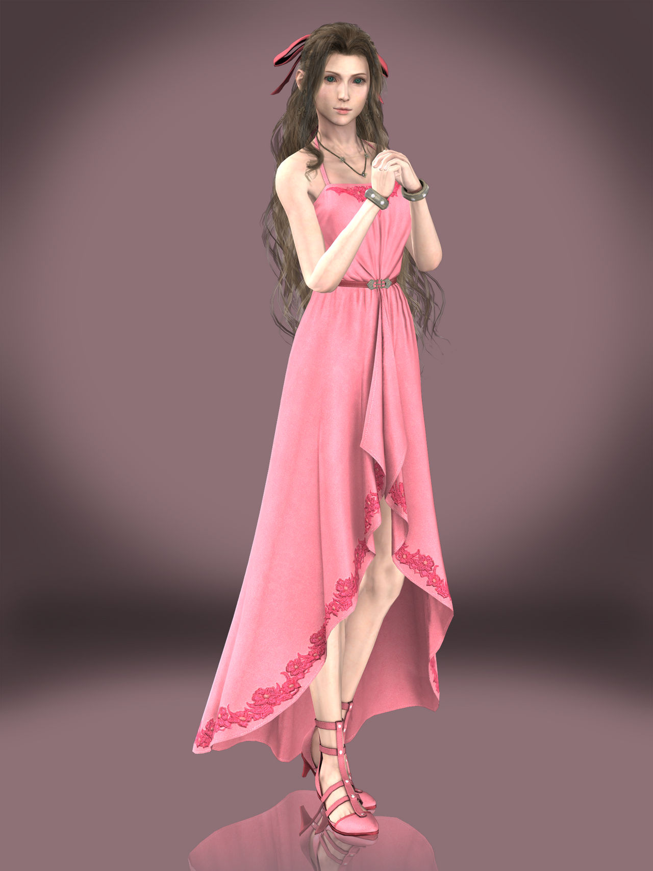 Aerith Gainsborough Ordinary Dress By Sticklove On Deviantart