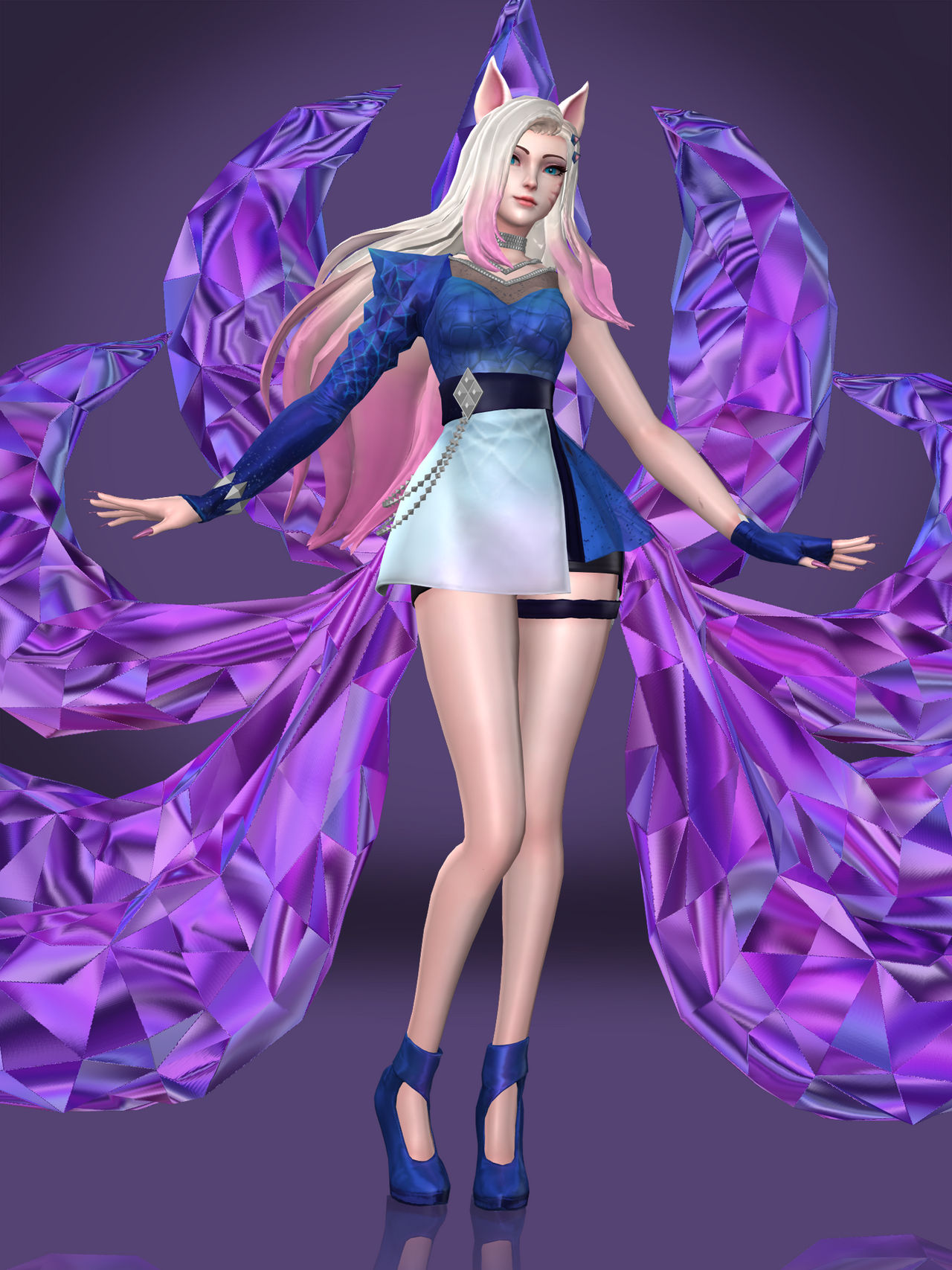 Ahri Kda All Out By Sticklove On Deviantart