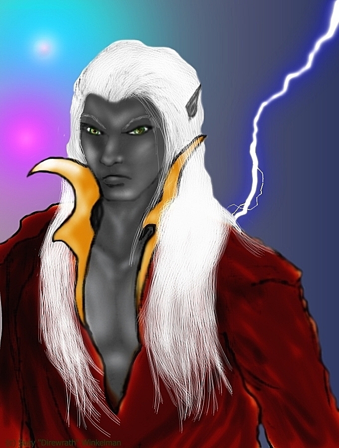 Heredon drow wizard by Direwrath on DeviantArt