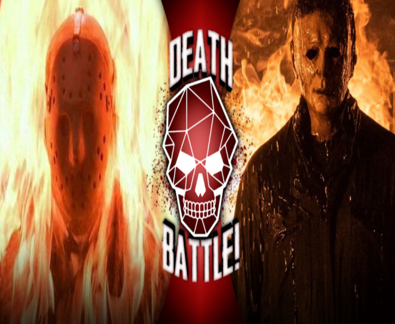 Jason Voorhees vs Michael Myers | Death Battle v1 by MegaByteRed on ... Jason Voorhees vs Michael Myers | Death Battle v1 by MegaByteRed on ...