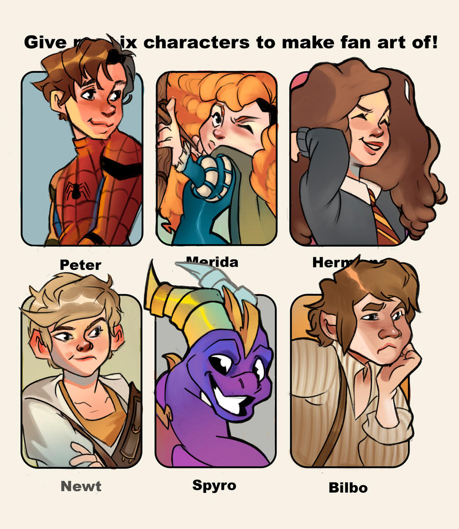 Six Fan Arts By Vati016 On Deviantart