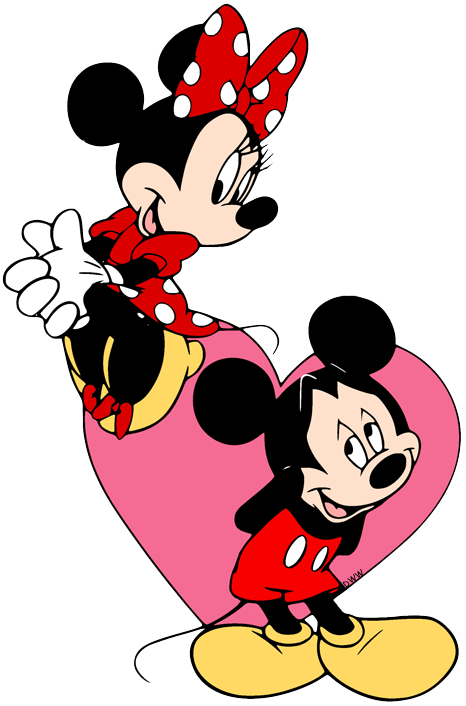 Mickey Minnie Valentine Heart By Daniysusamigos On Deviantart