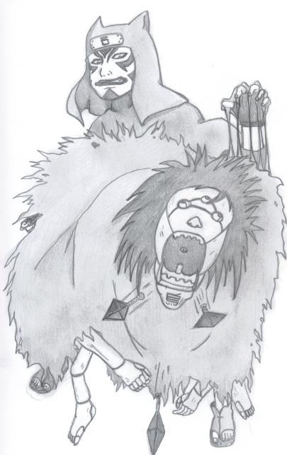 Kankuro and the Crow by DarkeFlames on DeviantArt