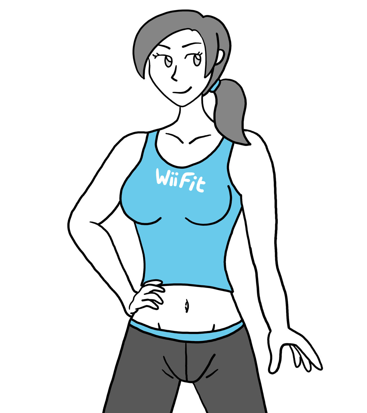 Wii Fit Trainer By Rosaodyssey77 On Deviantart