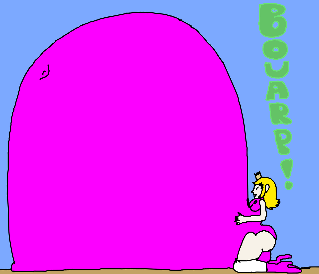Request Princess Peach Ate All The Toads By Ant D On Deviantart