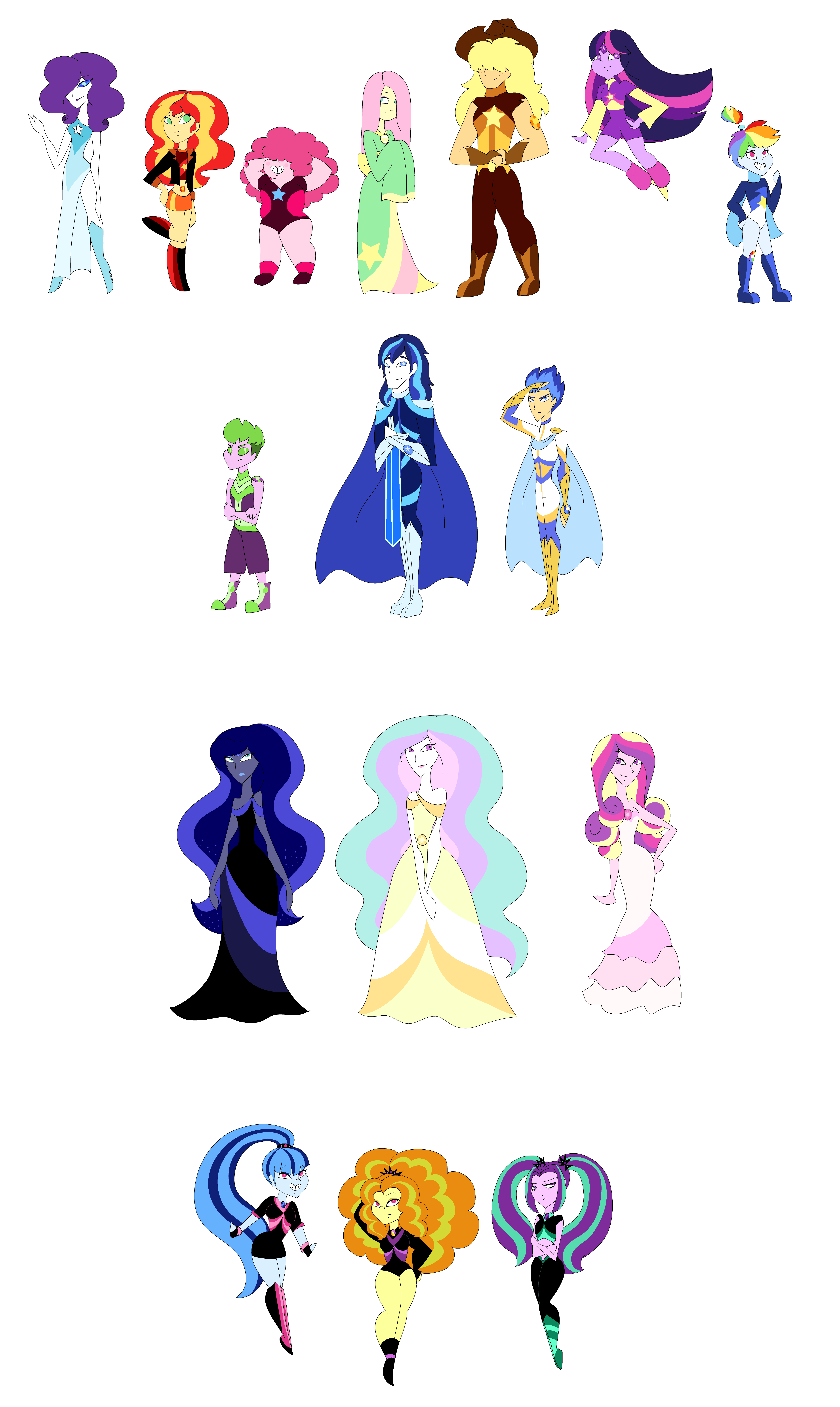My Little Crystal Gem By Purfectprincessgirl On Deviantart