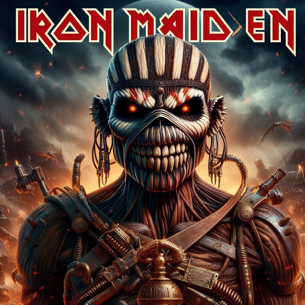 Iron Maiden Eddie 53 By Slikster On Deviantart