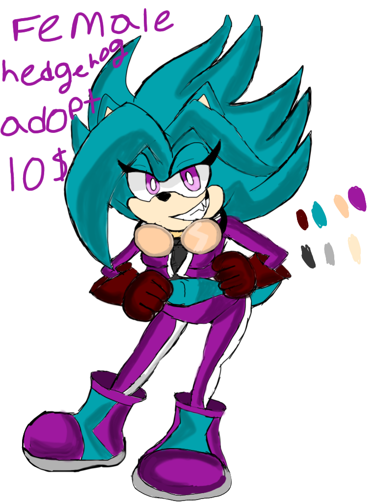 Sonic Oc Adopt 10 Open By Legendarysilrox101 On Deviantart
