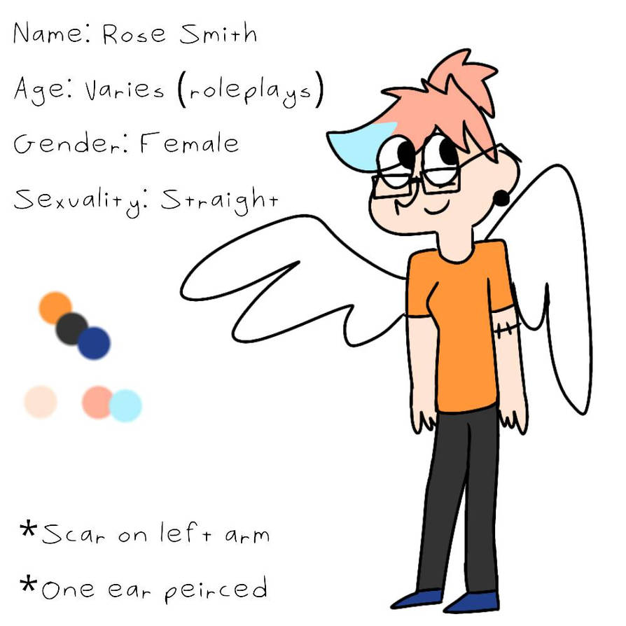 Rose Ref Sheet Persona By K00ldino On Deviantart